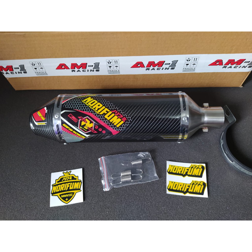 Norifumi Nf Carbon Racing Exhaust Ksr 110 Ksr Pro Ksr Racing | Shopee ...