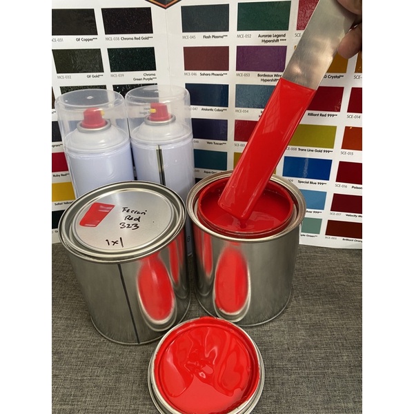 CILI RED code ferari 323 / spray tin 400ml | Shopee Malaysia