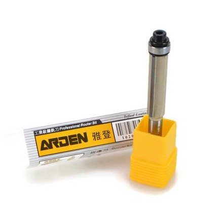 ARDEN 1/4'' x 3/8'' STRAIGHT ROUTER BIT WITH BEARING | Shopee Malaysia