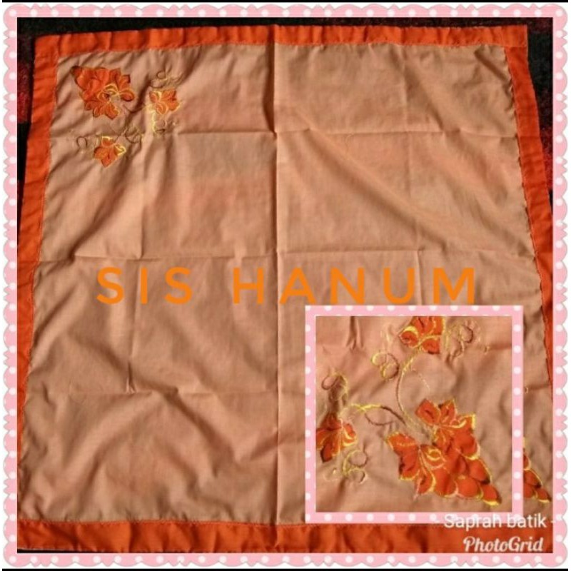KAIN SAPRAH SULAM TAMPAL ALAS HIDANGAN MAKANAN PELAPIK MAKANAN kain ...