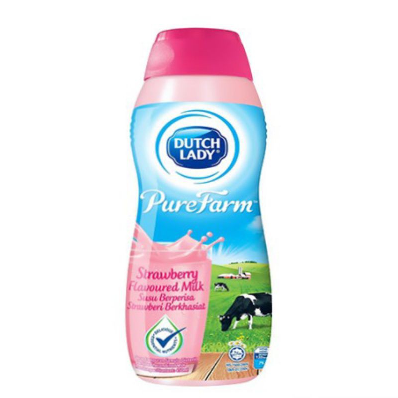susu dutch lady 450ml (strawbery flavour) | Shopee Malaysia