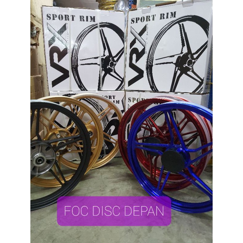 SPORT RIM VRX VA5.1 Y15ZR/135LC 4S RS150 RSX150 | Shopee Malaysia