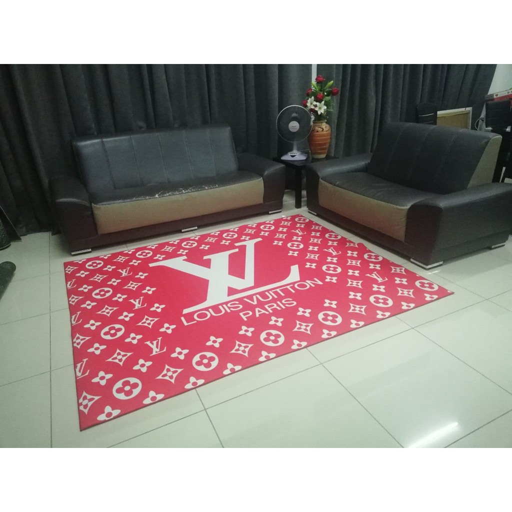 READY STOCK🍋👑 NEW DESIGN VELVET 3D KARPET CARPET VIRAL ANTI FLIP FLOOR ...