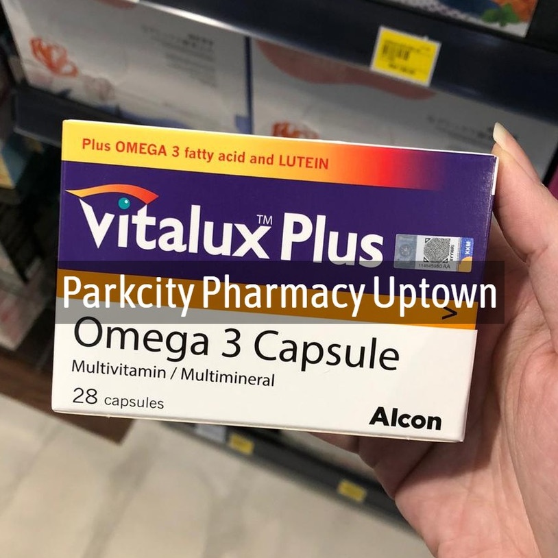 Alcon Vitalux Plus Omega 3 Capsule 28s 3350 [ Walk In at Special Price ...