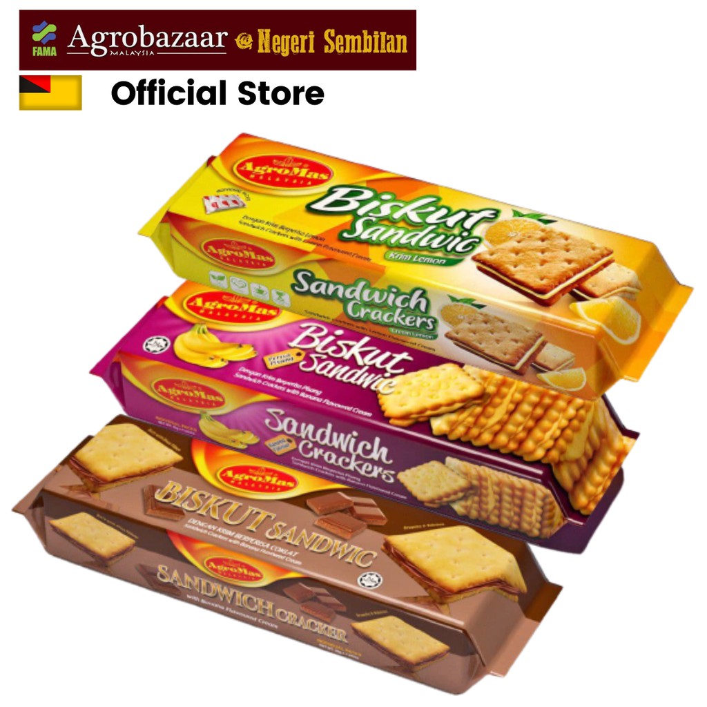 Agromas Biskut Sandwich Agrobazaar Negeri Sembilan | Shopee Malaysia