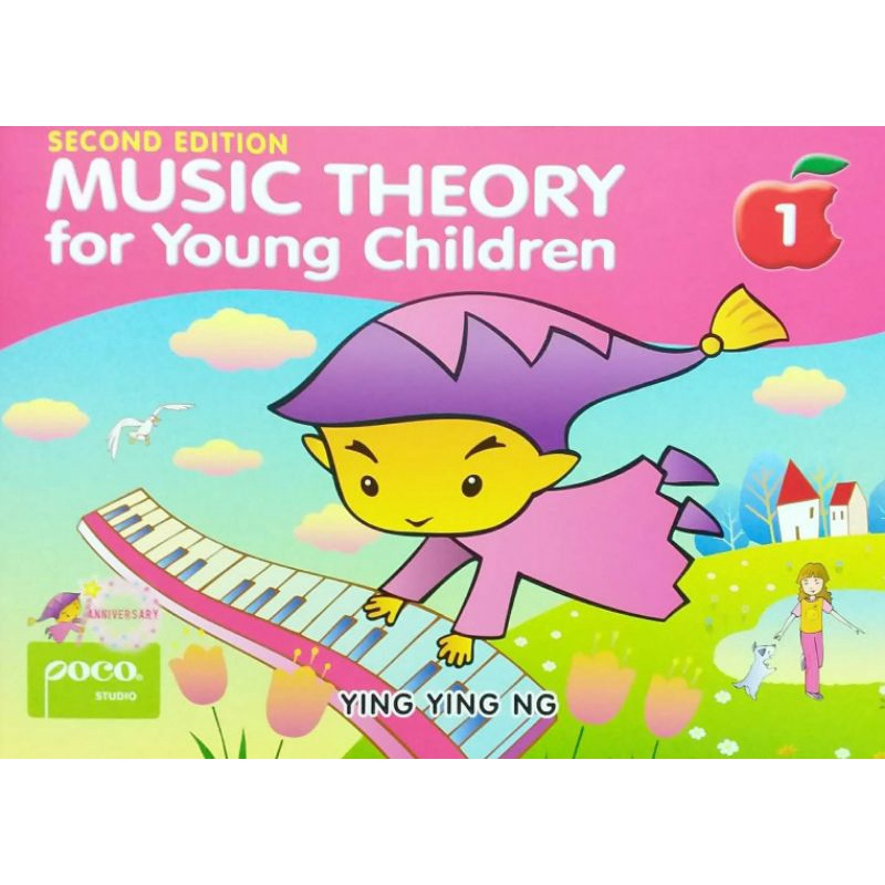 Poco MUSIC THEORY For Young Children 1 with stickers (Free Shipping ...