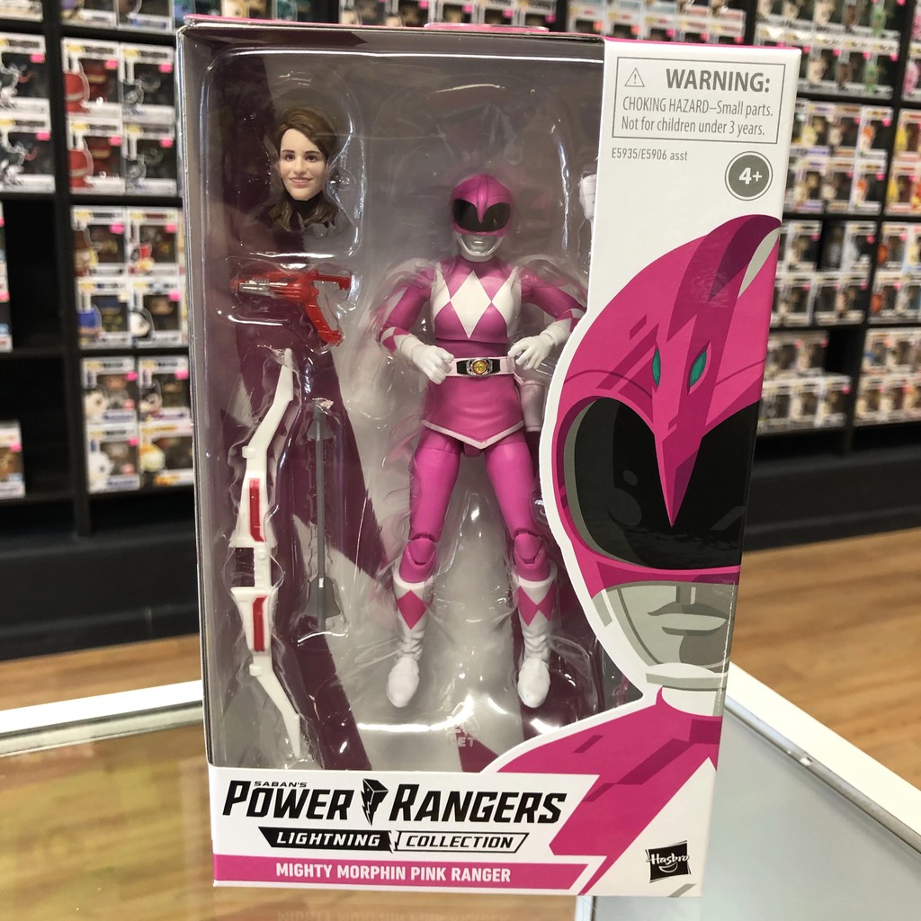 power rangers pink ranger mmpr lightning collection | Shopee Malaysia