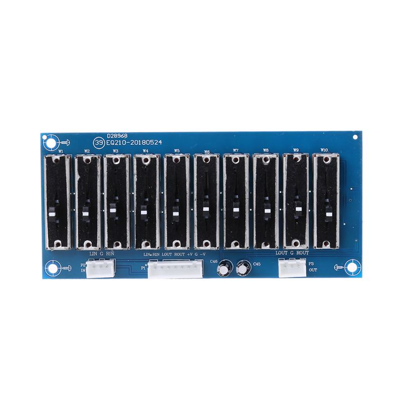 POP EQ Equalizer Board Stereo Dual Channel Adjustable Tone Boards ...