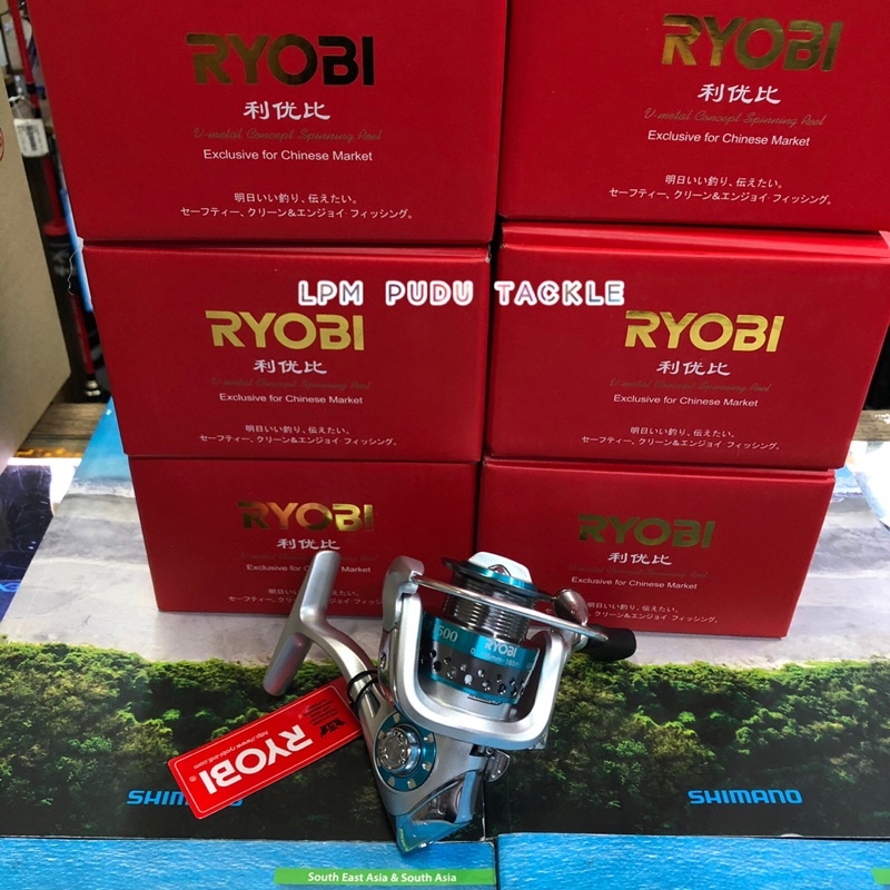 RYOBI LONE WOLF BS SPINNING REEL | Shopee Malaysia