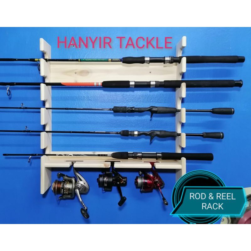 ROD & REEL WALL RACK RAK PANCING DINDING | Shopee Malaysia