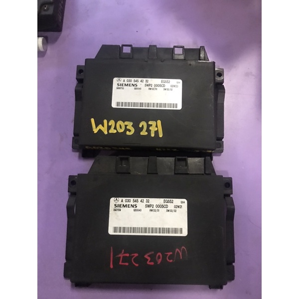 Mercedes Benz C Class [W203] *A030 545 4232* TCM TCU M271 ENGINE ...