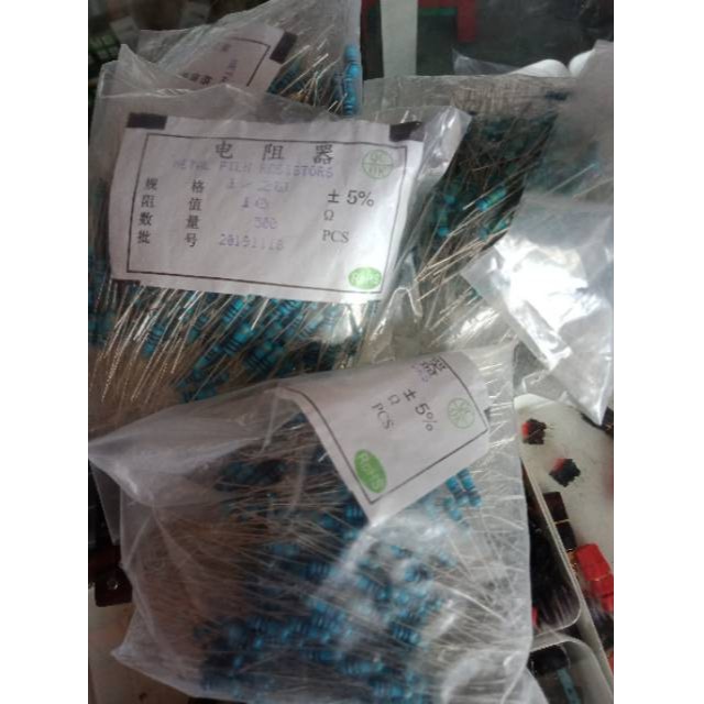 Blue Resistor 10 Ohms 1/2 watt per 10bj | Shopee Malaysia