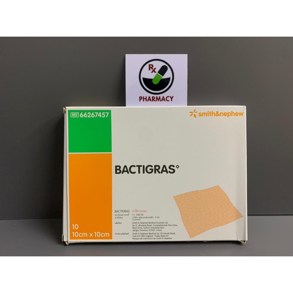 (Exp: 06/25) S&N Bactigras 7457 Medicated Paraffin Gauze Dressing ...