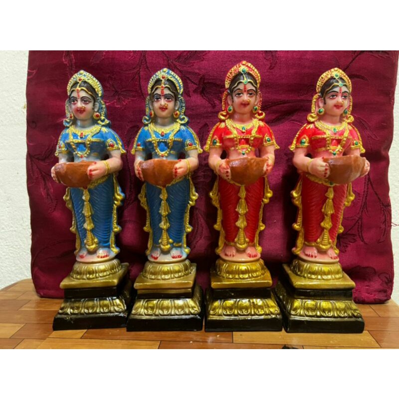 Pavai Vilakku Statue(1pair) | Shopee Malaysia