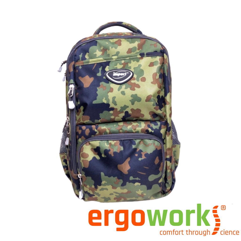 Impact Ergo-Comfort Spinal Support Backpack IPEG-163 | Shopee Malaysia