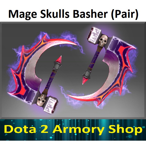 Dota2 Anti Mage 🔥Immortal🔥 Mage Skull Basher Blades | Shopee Malaysia