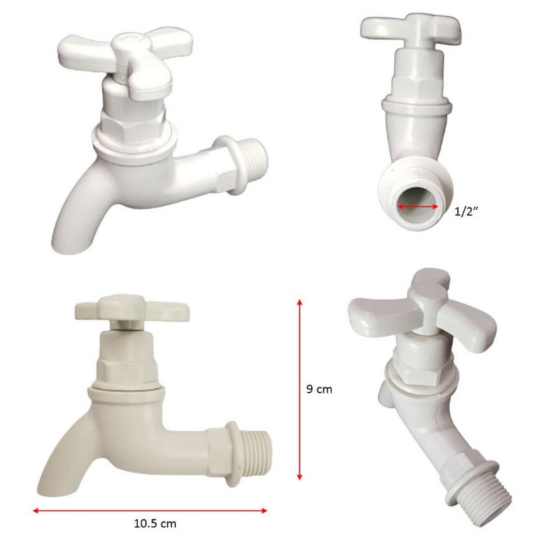 PVC Bib Tap / Kepala Pili Air | Shopee Malaysia