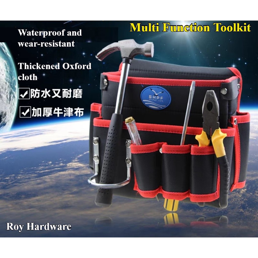 Toolkit tool bag Automatic opening alat bag Pembukaan beg automatik ...