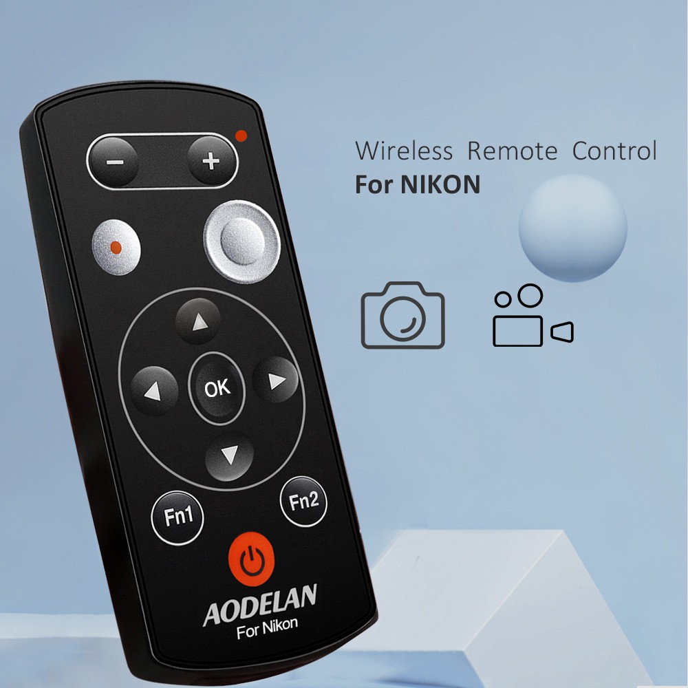AODELAN Wireless Bluetooth Camera Remote Control for Nikon Z7II, Z6II, Zfc, Z50, P1000, B600 ...