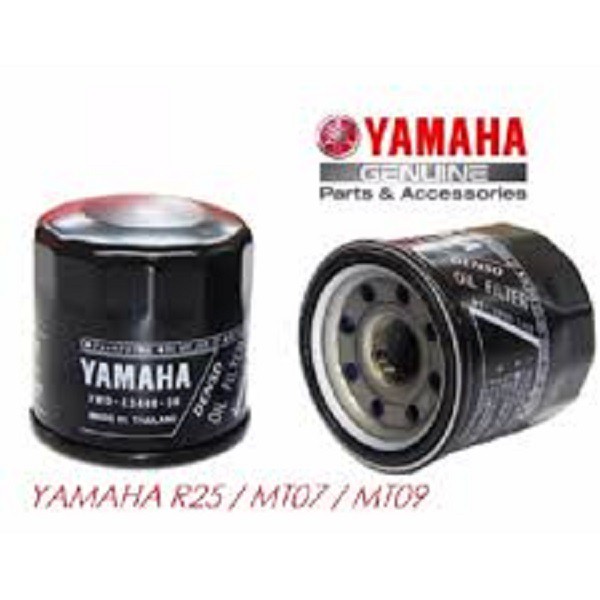YAMAHA R25 /MT07 /MT09 OIL FILTER 100% ORIGINAL -5GH-E3440-10 / 1WD ...