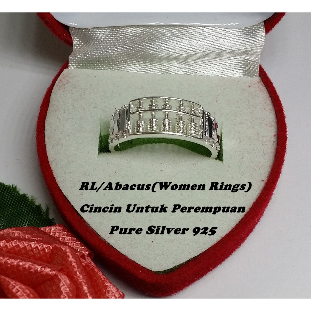 Genuine SILVER 925 Abacus Rings (Cincin Untuk Perempuan) | Shopee Malaysia