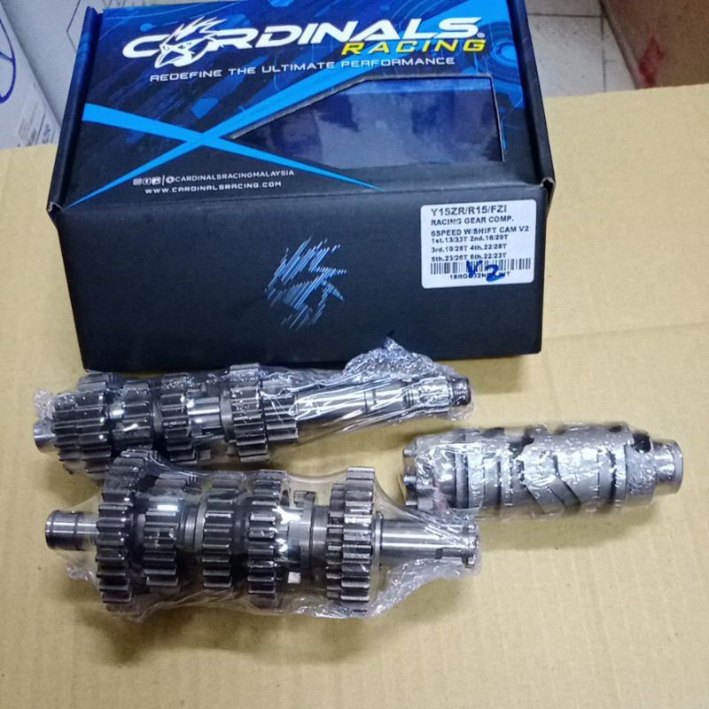 Cardinals racing gearbox complete, LC4S & (LC5S/Y15ZR/FZ150 I/Y16) 5 ...