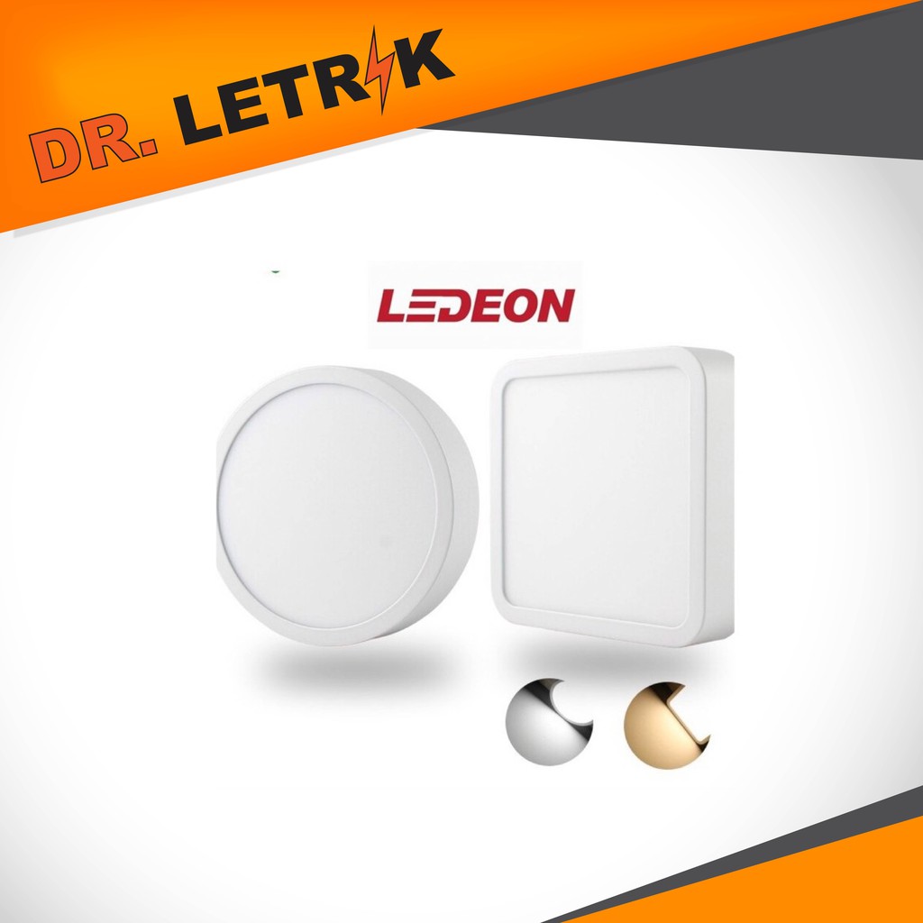 SURFACE LED 8 INCH DOWNLIGHT 18W 6500K ( ROUND / SQUARE ) | Shopee Malaysia