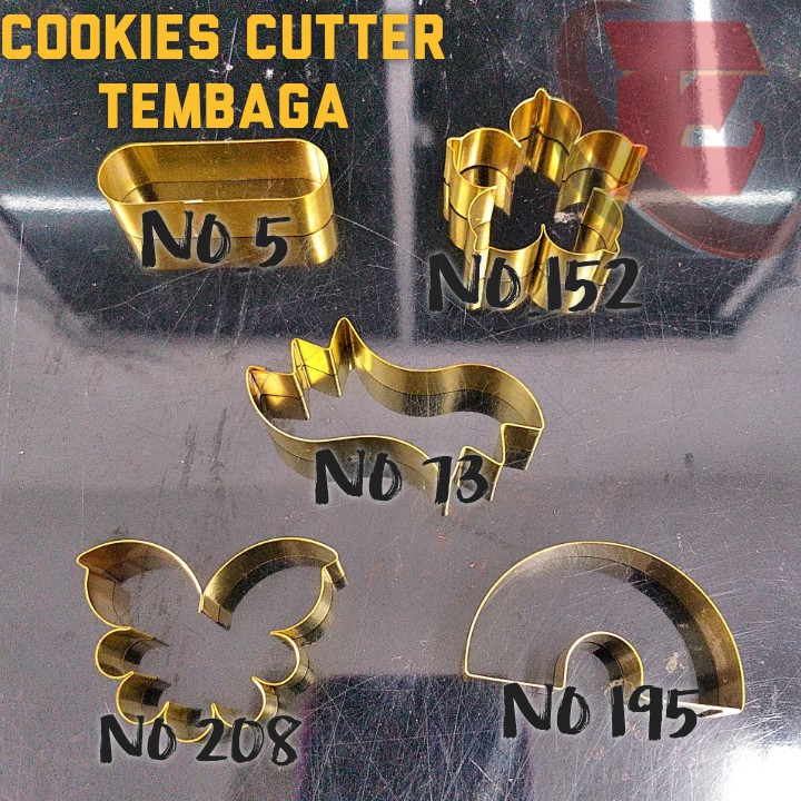 COOKIES CUTTER TEMBAGA | ACUAN KUIH/BISKUT | Shopee Malaysia