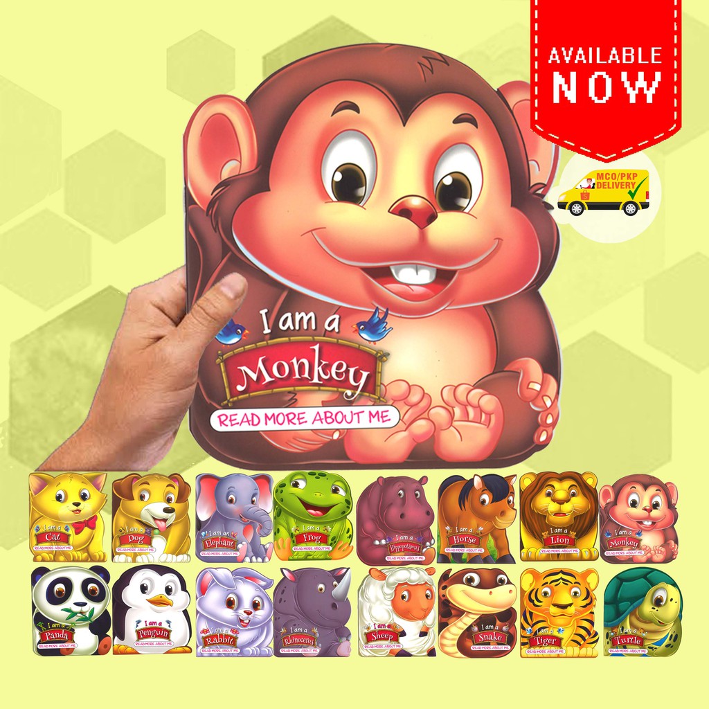 (READY STOCK) I AM AN ANIMAL ENGLISH STORYBOOK : READ MORE ABOUT ME ...