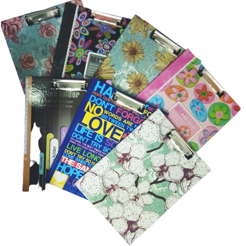 A4 Fancy Clip Board File - Mix Design | Hard Cover File Board | Fail ...