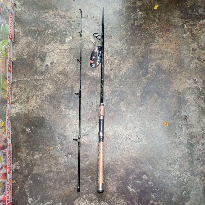 🎉🎉🎉SANTEC 2105 CRYSTAL CARBON SOLID TIP SPINNING ROD🎉🎉🎉 | Shopee Malaysia