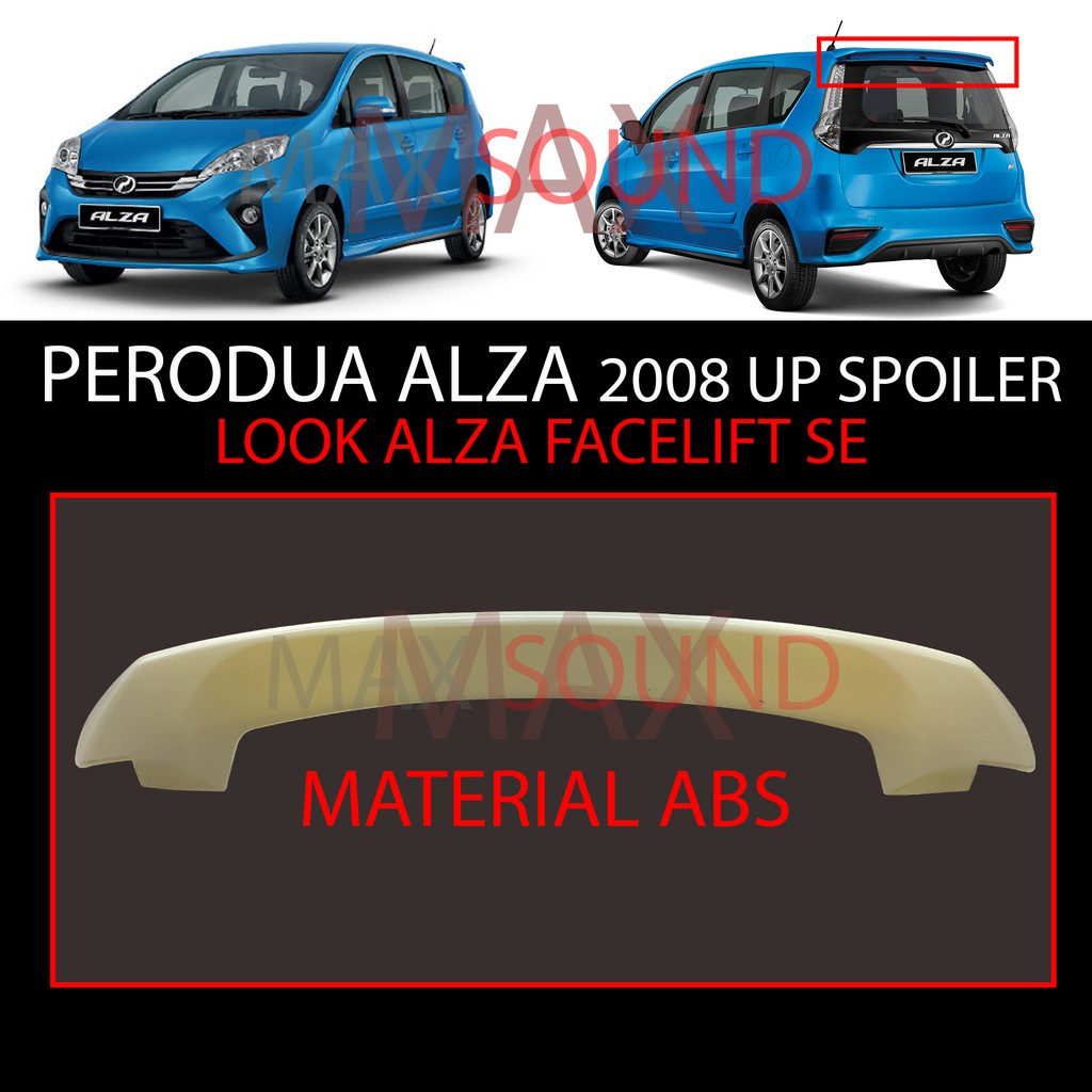 PERODUA ALZA 2008-2020 ALZA SE ALZA FACELIFT ALZA SETTE ALZA PASSO ...