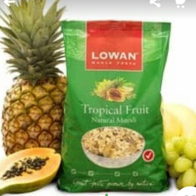 Lowan Tropical fruit muesli 500 Grams | Shopee Malaysia