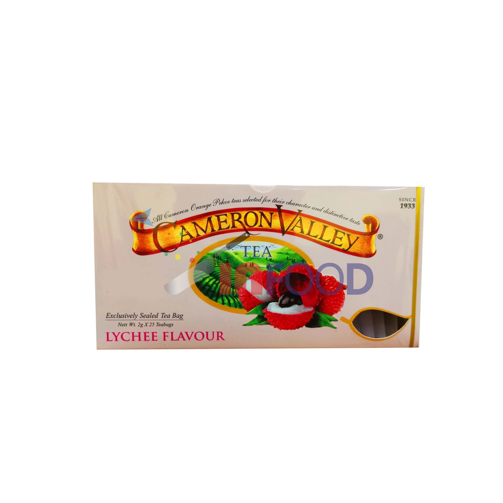 Cameron Valley Lychee Flavour Tea / Teh Laici (2g x 25 teabags ...
