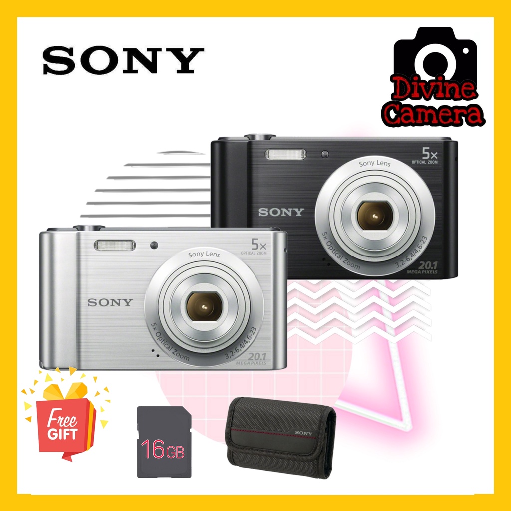 Sony Cyber-shot DSC-W830 / DSC-W800 Point & Shot Compact Camera ...