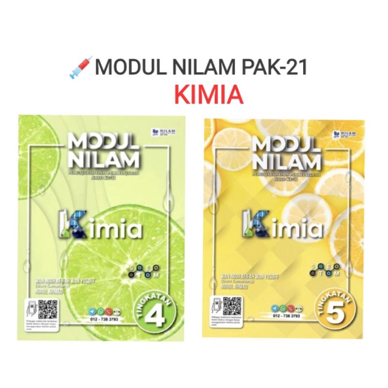 MODUL NILAM PAK21 KIMIA | Shopee Malaysia