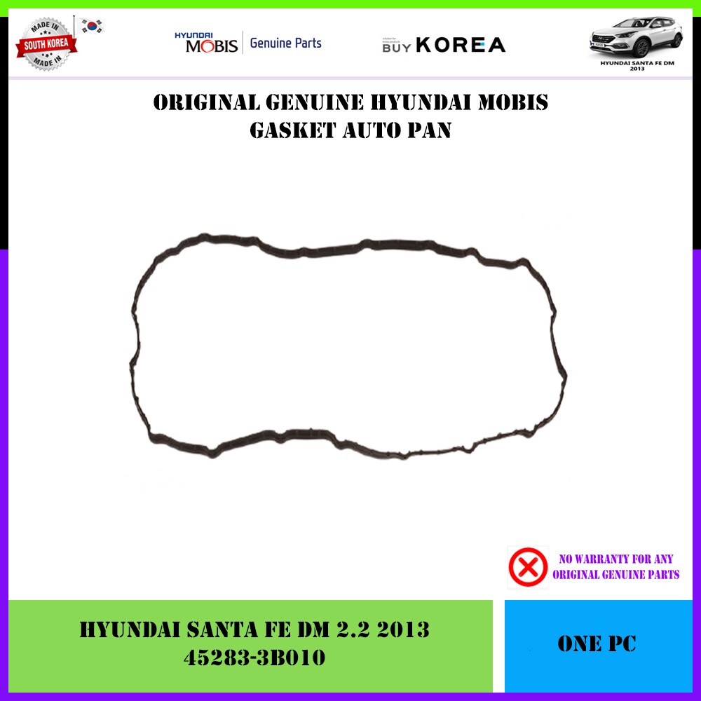 Hyundai Santa FE DM 2.2 2013 Genuine Hyundai Mobis Auto Pan Gasket ...