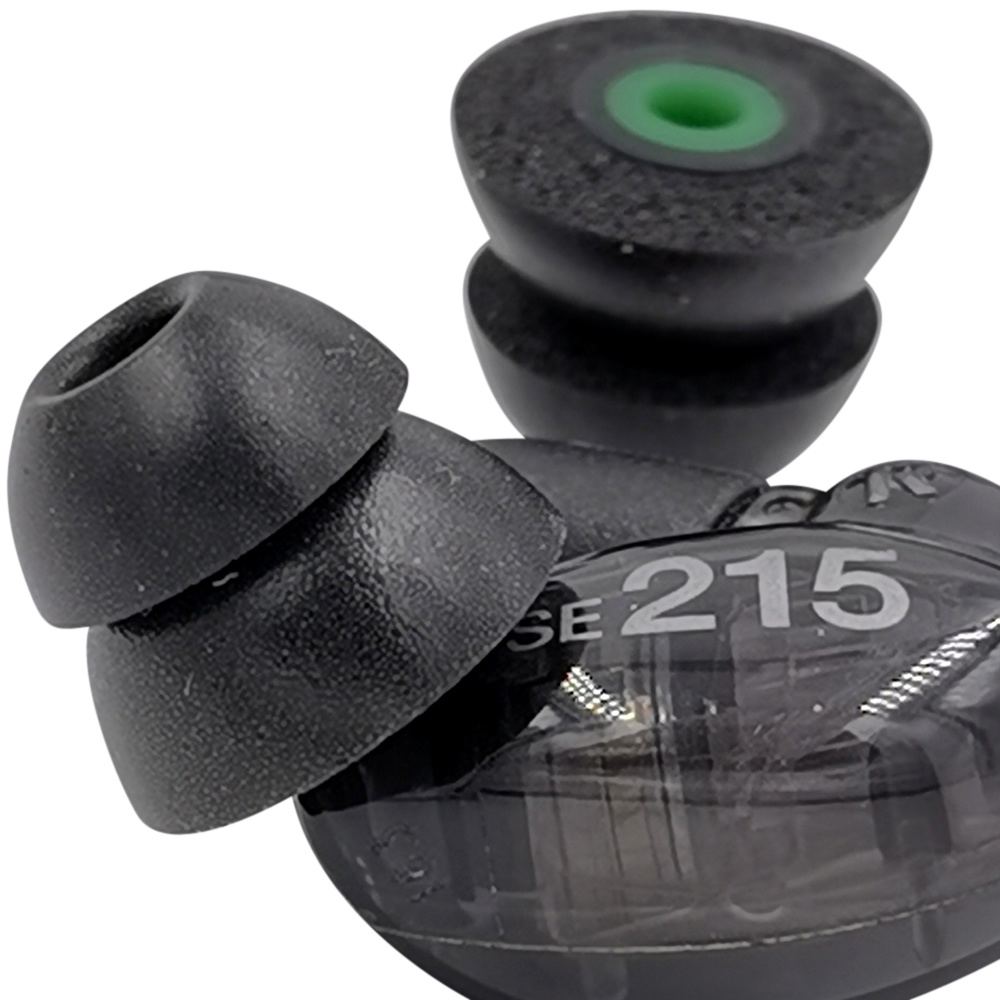 misodiko MD266 Double Flange Memory Foam Eartips for Shure SE215 SE315 ...