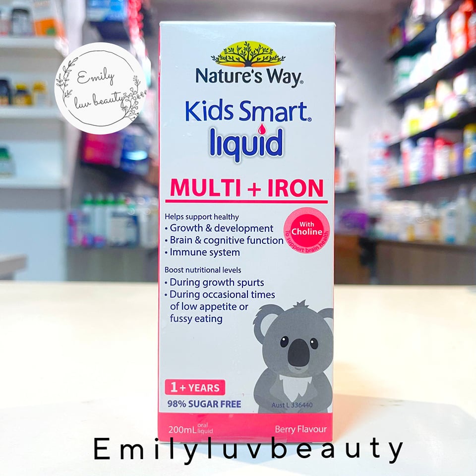 Nature's Way Kid Smart Liquid Multi + Iron 200ml | Shopee Malaysia