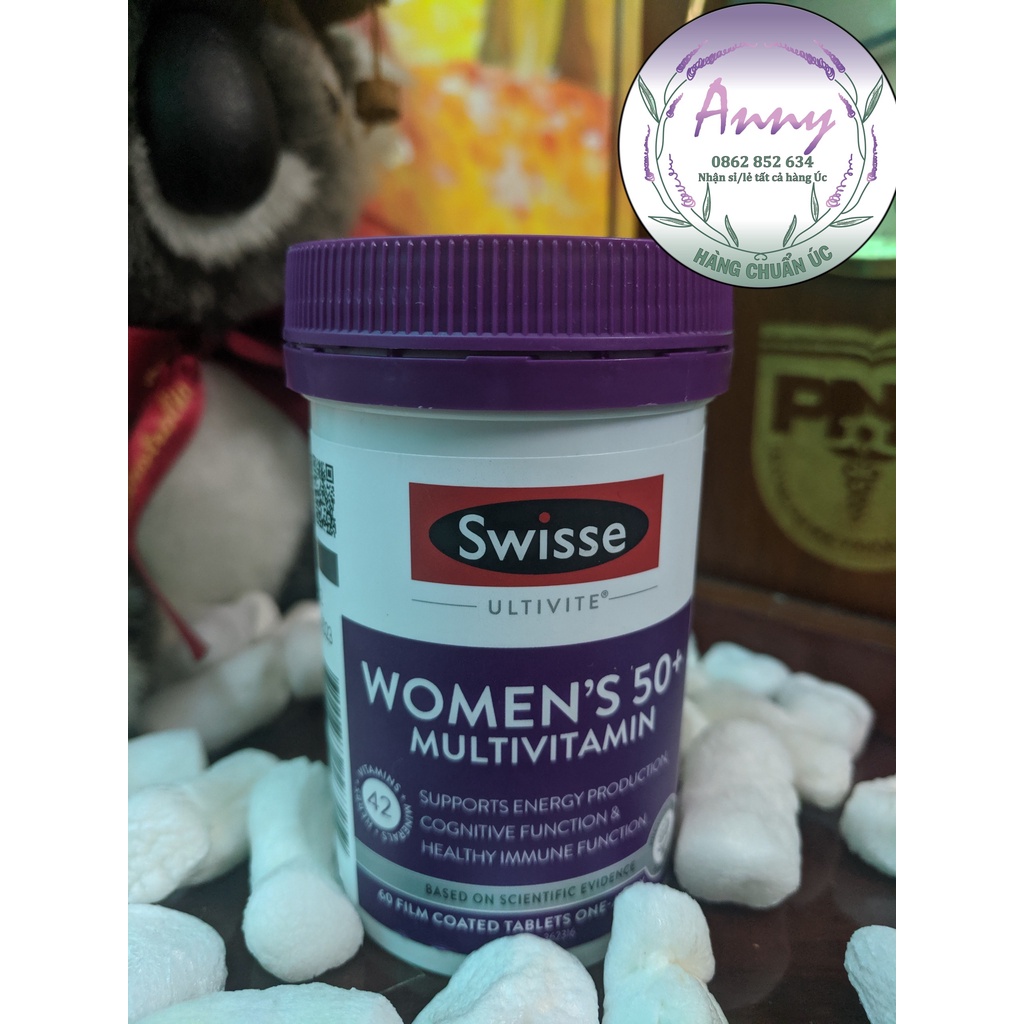 Multivitamin Tablets For Women Over 50 Years Old - Swisse Women 50 + Multivitamin - 90 Tablets ...