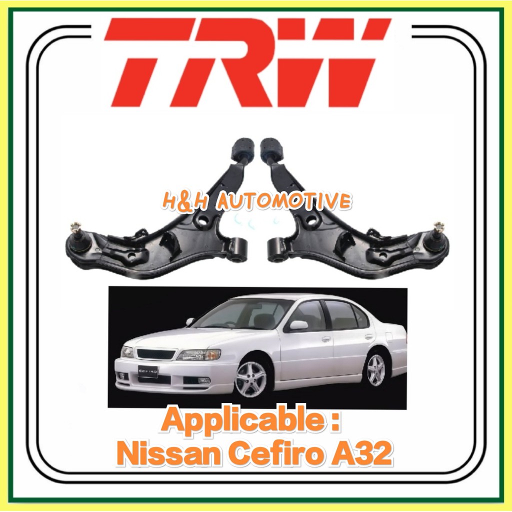 Trw Front Lower Control Arm for Nissan Cefiro A32 Year 1995 - 2000 ...