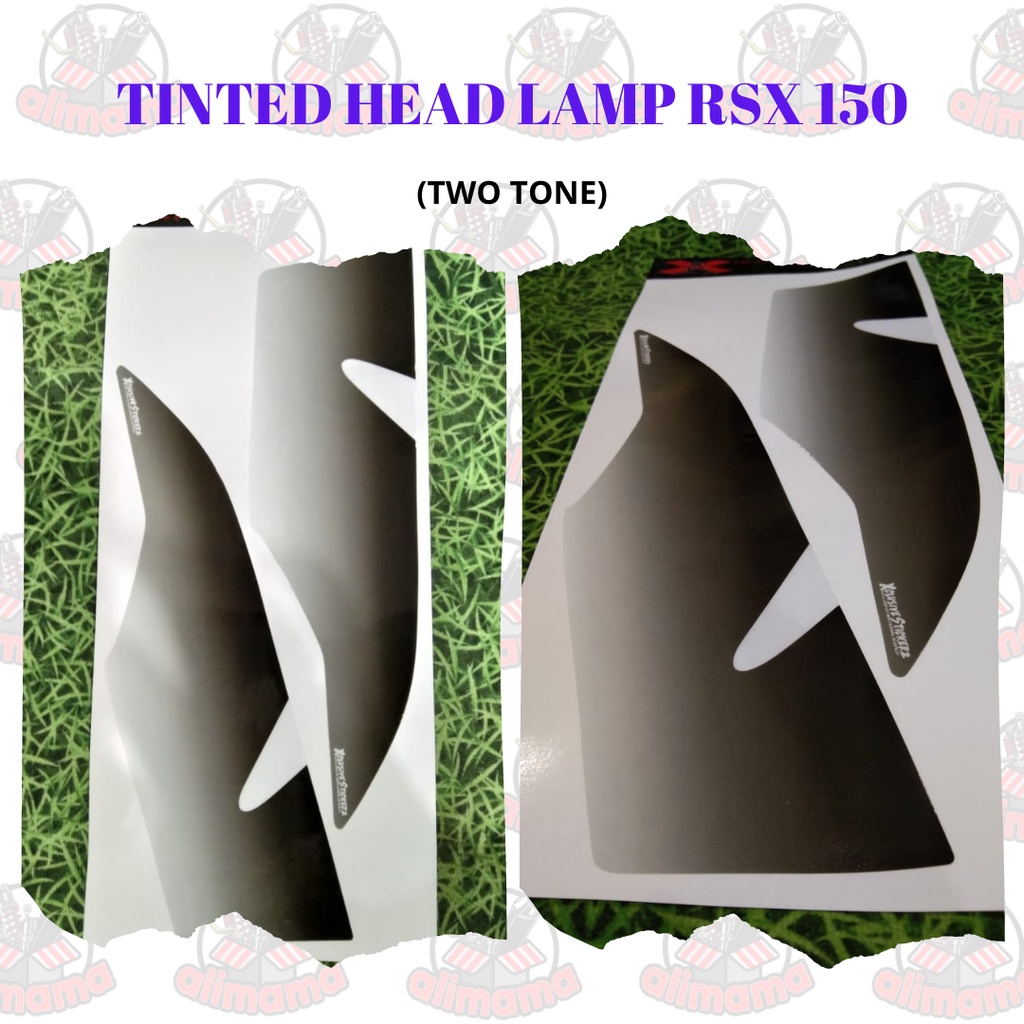 TINTED HEAD LAMP RSX 150 (TYPE B TWO TONE) | Shopee Malaysia