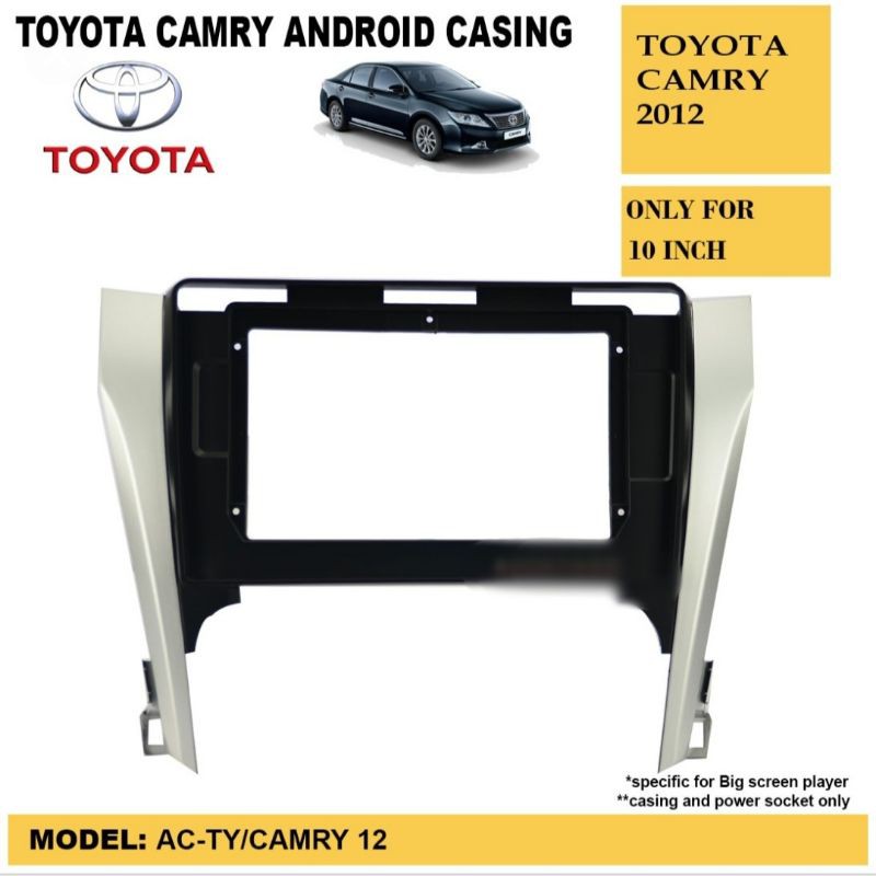 Toyota camry 13-15 android player casing 10'' | Shopee Malaysia