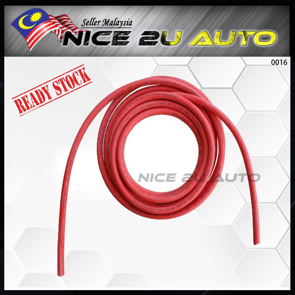 8GA Power Wire Power Cable (Red Color) Price for 1 Meter | Shopee Malaysia