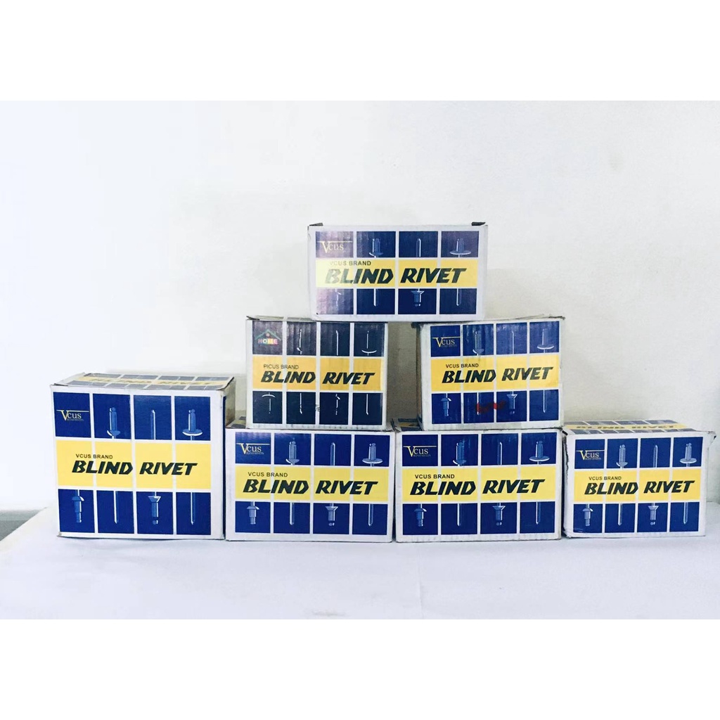 ALUMINUM BLIND RIVETS 1/8" X 3/4" ( PRICE PER 1 BOX ) | Shopee Malaysia