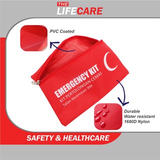 First Aid Kit Water Resistant Pouch High Grade 1680D | Shopee Malaysia