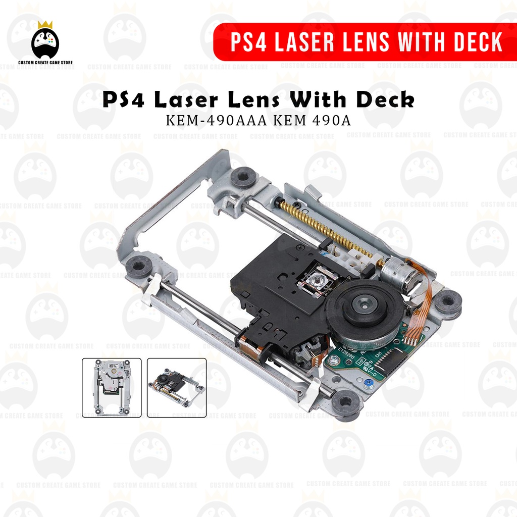 PS4 Laser Lens With Deck KEM-490AAA KEM 490 AAA KEM 490A Optical ...