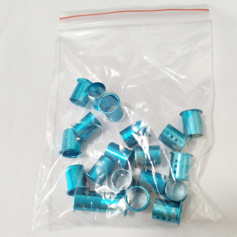 20 Pcs 2025 PHA Oval Pigeon Rings with Inner Ring Oblong 8mm Pigeons ...