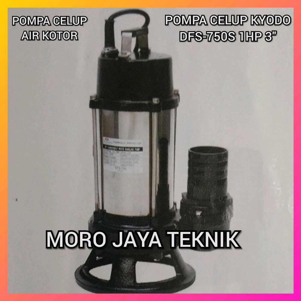For Sale Kyodo Dirty Water Submersible Pump Dfs-750 1hp 220v ...