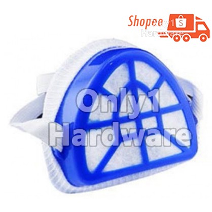 PVC BLUE COVER FACE MASK DUST MASK | Shopee Malaysia